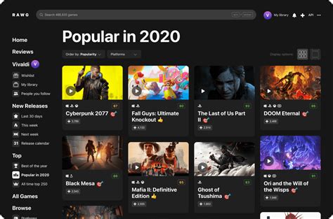 Explore Rawg Video Games Database Api • Rawg