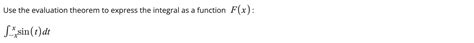 Solved Exercise 9 The Fundamental Theorem Of Calculus Part
