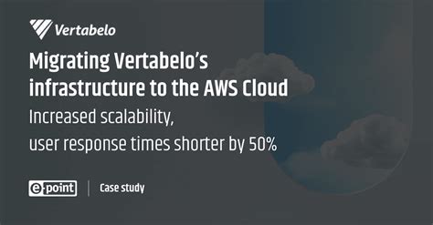Migrating Vertabelos Infrastructure To The AWS Cloud E Point SA