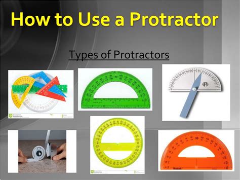 Ppt How To Use A Protractor Powerpoint Presentation Free Download