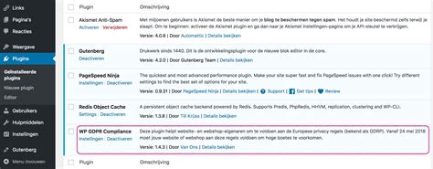 Gebruik Je Wp Gdpr Compliance Update Naar Versie 143 Antagonist