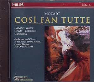 Mozart Cosi Fan Tutte Amazon Co Uk Cds Vinyl