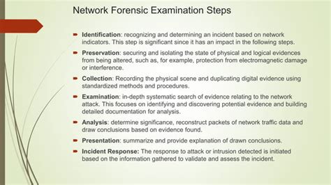 Network Forensic Pptx