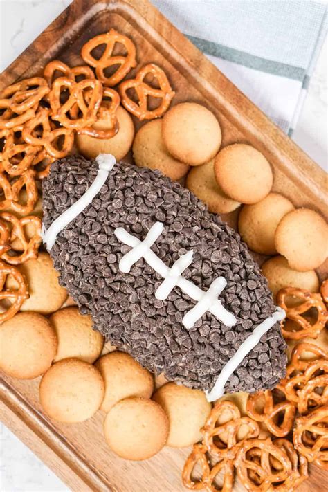 Oreo Cream Cheese Football Dip Cassie Smallwood