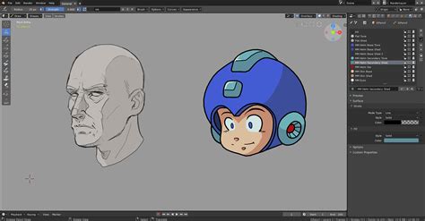 Blender 2d Animation Processgola