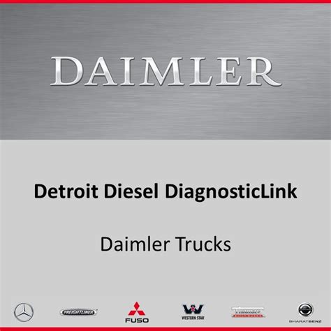 Detroit Diesel Diagnosticlink Dddl Professional V8 19 Troubleshooting Data Remote