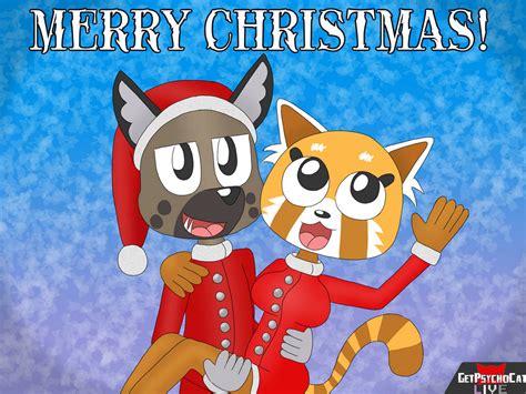 Aggretsuko Merry Christmas 2022 By Getpsychocat On Deviantart