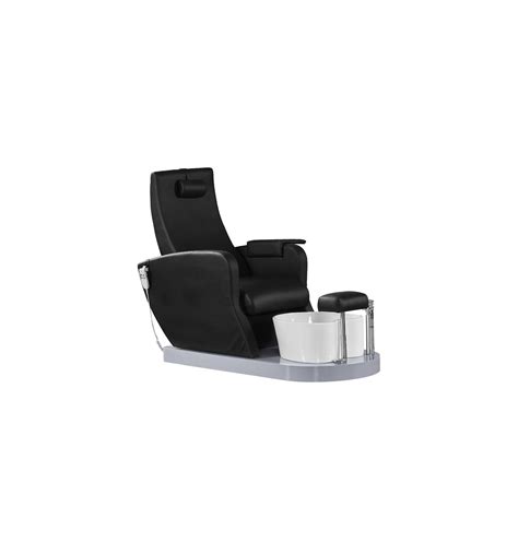 Spa Pedicure Chair With Hydromassage Azzurro 016a Black