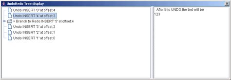 Forward Java Programming Whats Wrong With Undoredo