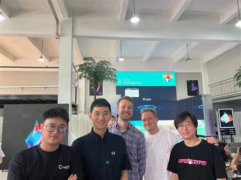 Chainide On Twitter Exciting Times At Ethshanghai2023 Day1 🔥 Our