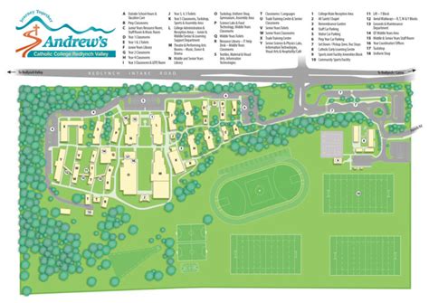 St Andrews Site Map Pembroke Graphics
