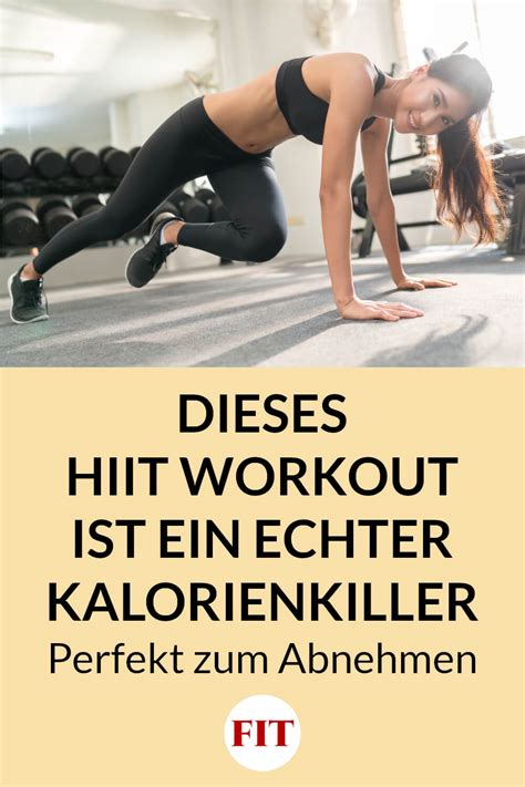 Hiit Workout Für Zuhause Effektiver Trainingsplan Mit 7 Übungen