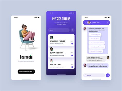 Educational Mobile App By Shubham Chaurasia On Dribbble