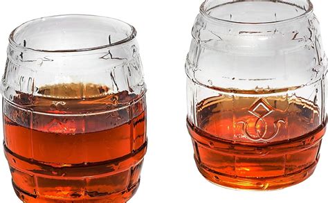 Barrel Whiskey Glass Rocks Glass For Rum Tequila