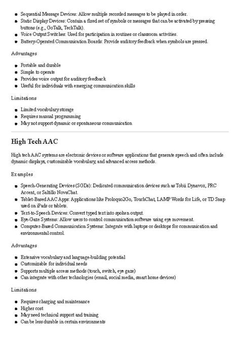Types Of Augmentative And Alternative Communication Aac Tpt