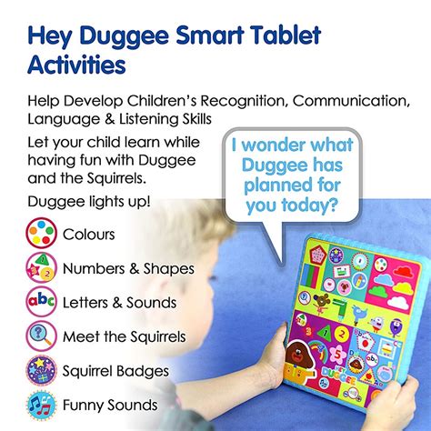Hey Duggee Smart Tablet Early Learning Toys