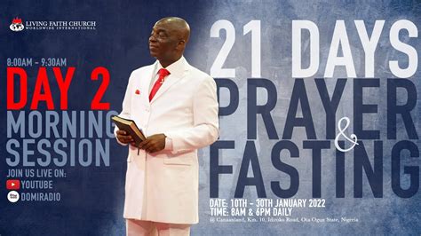 21 DAYS OF PRAYER FASTING DAY2 MORNING SESSION 11 JANUARY 2022