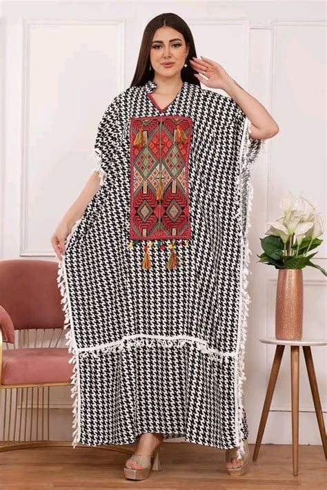 Egyptian Galabeya Embroidery جلابية مصرية