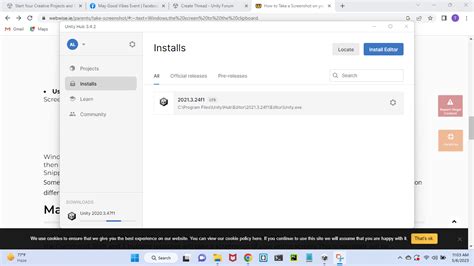 Want To Remove An Incomplete Install Getting Started Unity Discussions