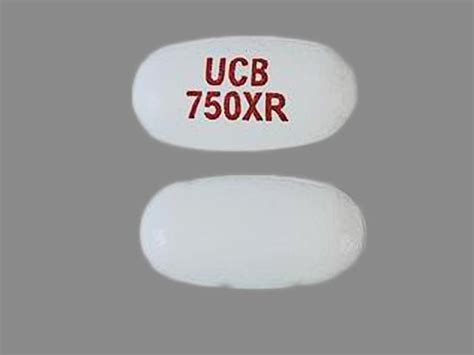 Pill Finder Ucb 750xr White Elliptical Oval
