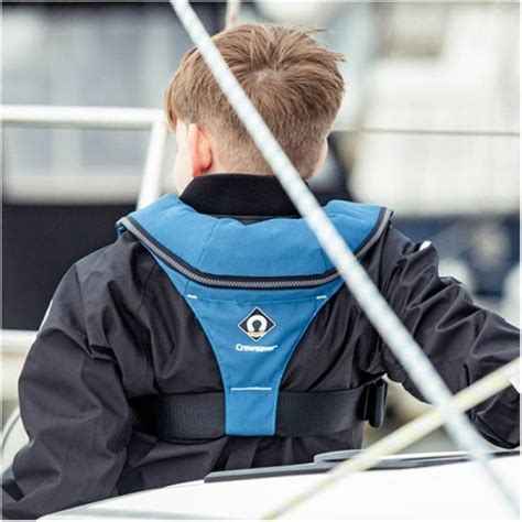 Crewsaver Gilet De Sauvetage CrewFit N Junior Automatique Avec Harnais CS RA Comptoir