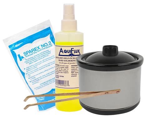 Benchpro™ Complete Jewelry Pickling Kit With Aquiflux Flux Pickle Pot