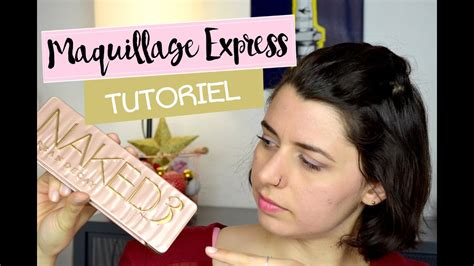 Tuto Maquillage pour matin pressé avec la Naked 3 YouTube