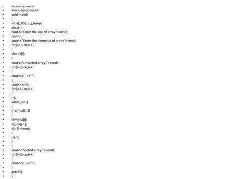 Sorting Elements Increasing Order Pptx Programming Languages Computing