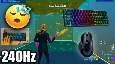 GK61 ASMR Chill Piece Control 1v1Satisfying Keyboard Fortnite YouTube