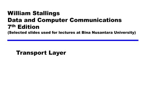 Ppt Transport Layer Powerpoint Presentation Free Download Id 4185784