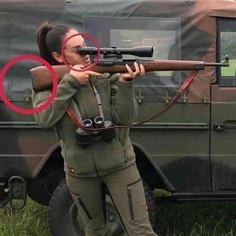 At Least She Has Good Trigger Discipline Military Humor