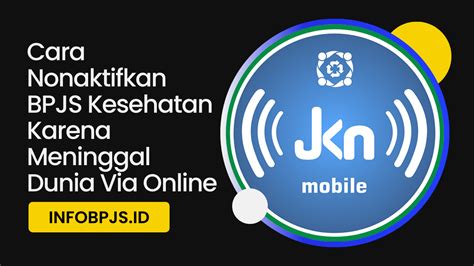 Cara Nonaktifkan BPJS Kesehatan Karena Meninggal Dunia Via Online