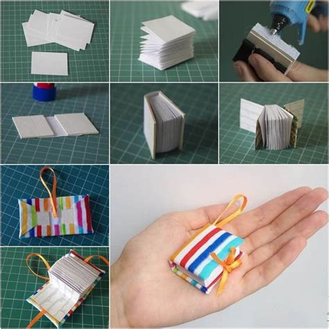 DIY Learn To Make Cute Origami Mini Notebook K4 Craft