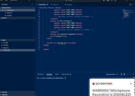 Sabrina Ibtesham Trisha On Linkedin Interniq Task2 Create Currency Converter App Second Task