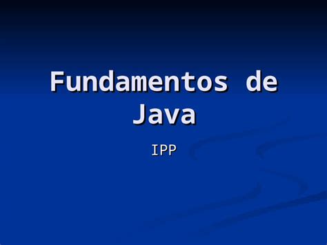 Ppt Clase Fundamentos De Java Dokumentips