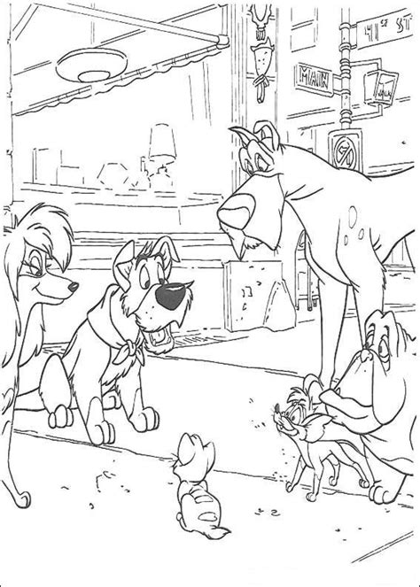 Desenhos Para Colorir Oliver E Sua Turma