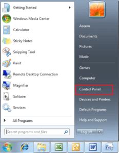 How To Open Control Panel Windows Vista XP TechCult