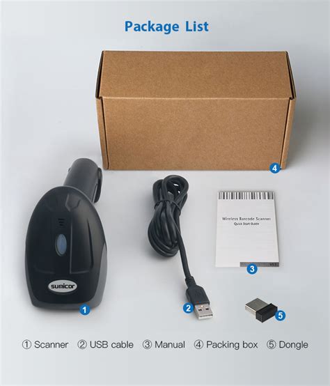 1dand2d Qr Code Usb Wired Wireless Bluetooth Barcode Scanner Handheld Scanner For Inventory