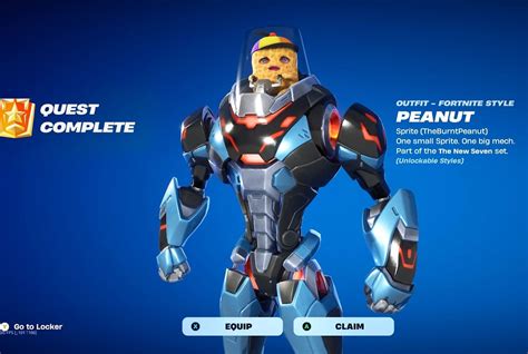 How To Get Theburntpeanut Sprite And Skin In Fortnite Chapter 7 Season