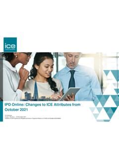 IPD Online Changes To ICE Attributes From October Ipd Online Changes To Ice Attributes