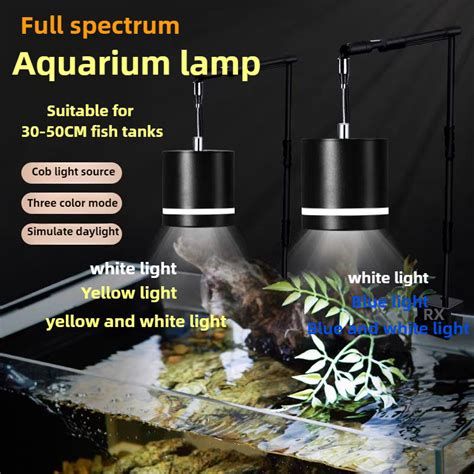 Aquatic Plant Lamp Fish Tank Lamp Aquarium Lamp Aquatic Plant Downlight