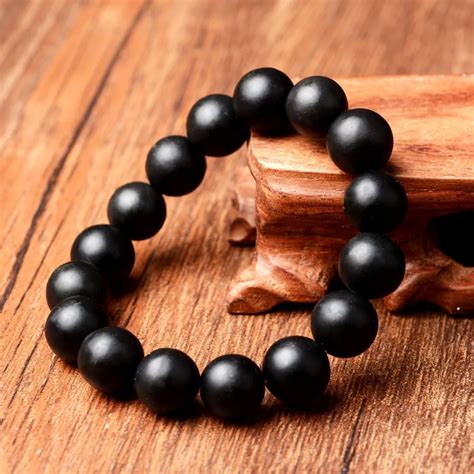 Bian Stone Bianchi Black Bian Bracelet Stone Carve Bianshi Massager
