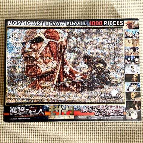 47％割引ホワイト系上品な 進撃の巨人 ジグソーパズル モザイクアート パズルジグソーパズル その他ホワイト系 Otaonarenanejp
