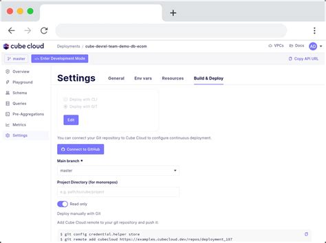 Cube Cloud Deep Dive Starting A New Cube App Cube Blog