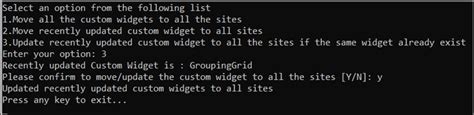 How To Publish Custom Widget To Another Site In Multi Container Docker