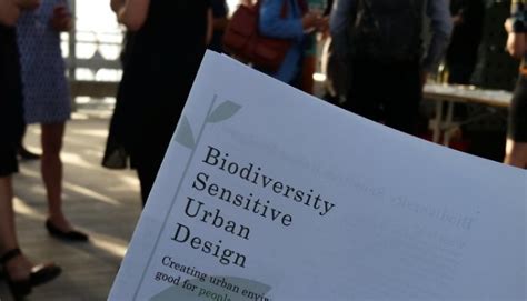 Biodiversity Sensitive Urban Design Linking Ecology With Architecture
