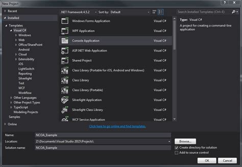 NCOA Integration Tutorial