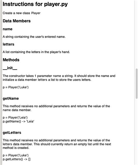 Solved Create A New Class Player Data Members Name A String