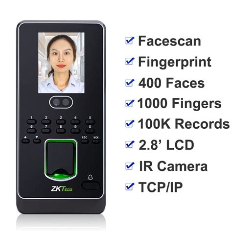 Zkteco Multibio800 Iface3 Tcpip Usb Face Machine Biometric Fingerprint