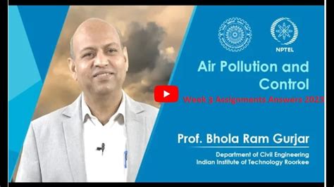 air pollution and control assignment answers week 3 nptel 2023